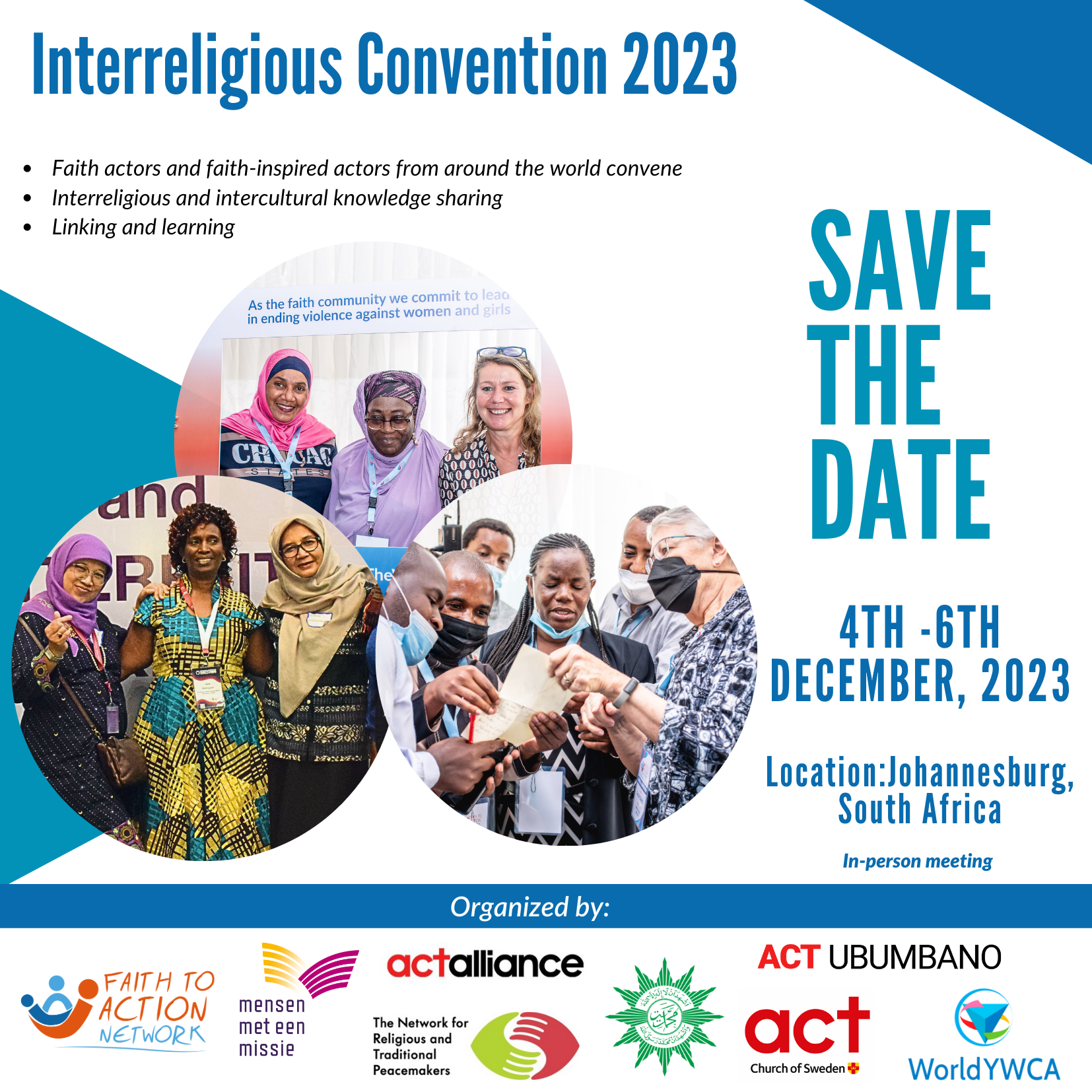 The 2023 Inter-religious Convention - YW4A